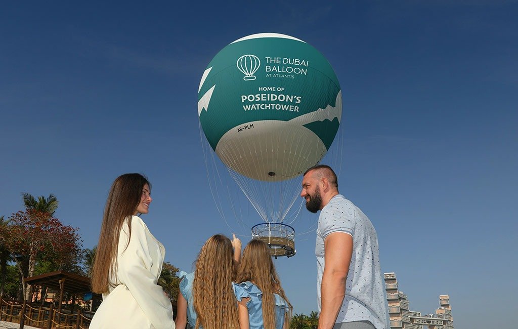 Dubai Balloon Atlantis Experience Tickets | Book Now & Save